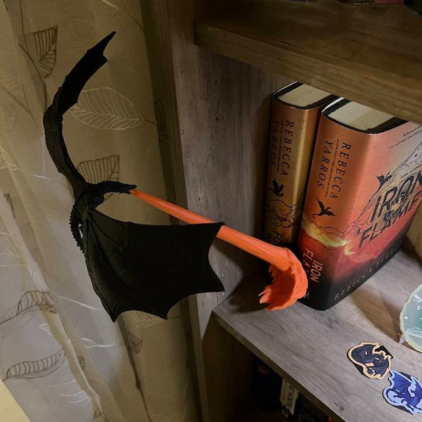 Fire Breathing Dragon Book Nook With Book Mount, Perfect Gift or ...