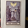 The Lovers VI - Tarot Card Art - Hand-cut Art Card Mounted on 5x7 ...