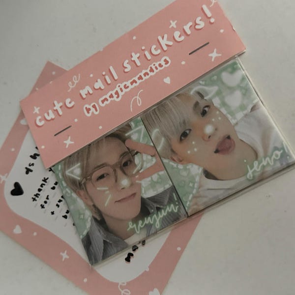 Seventeen Mail Stickers! (pack of 20) | Cute Svt Kpop Happy Mail Square ...