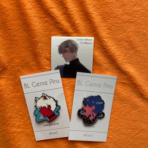 BL Genre Enamel Pins - Etsy