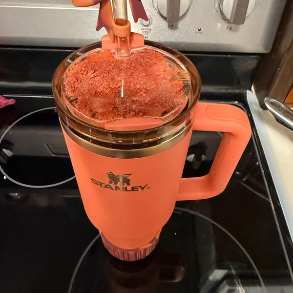 Pumpkin Spice Stanley Lid Topper | Custom Petri Resin Stanley Lid ...