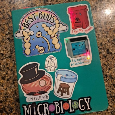 Small Stool Sample Funny Vinyl Waterproof Sticker for Lab Scientists ...