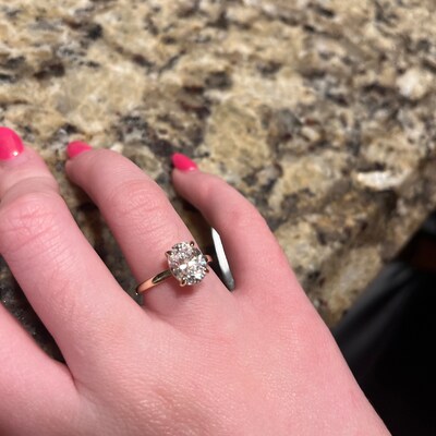 The Timeless Purity Ring - Etsy