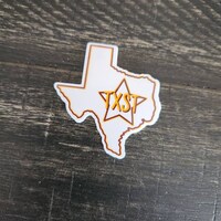 Texas State University Sticker, Texas State Stickers, Texas, Texas ...
