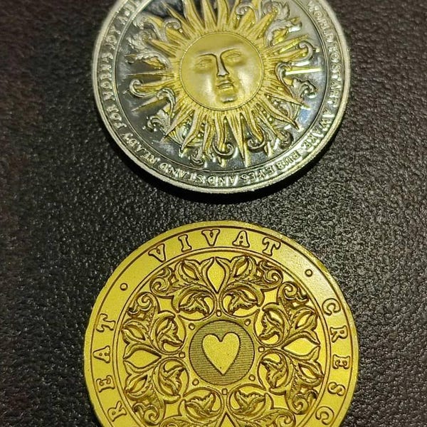 Coin of Curses - Dnd / RPG 5e DM Roleplay Coin for Tabletop / LARP - Etsy