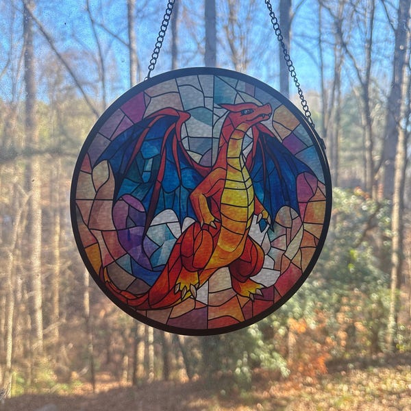 Handcrafted Goddess Stained Glass Suncatcher | Ethereal Window Art With ...