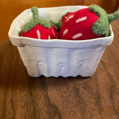 Heritage Edition White Porcelain Berry Basket Set of 3 lg,md,sm - Etsy