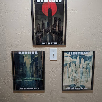 Shinovar Travel Poster, Brandon Sanderson's Stormlight Archive ...