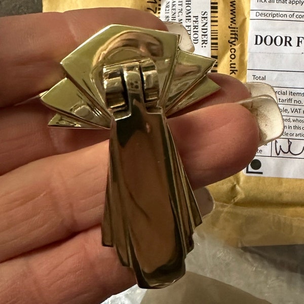 Cast Brass Finger Door Push Plates Arts Crafts Humming Bird Plate ...