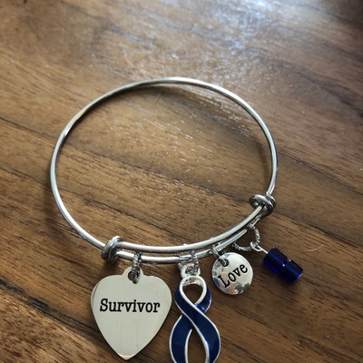 Violet Purple Ribbon Necklace Clear Crystal Pendant - Etsy