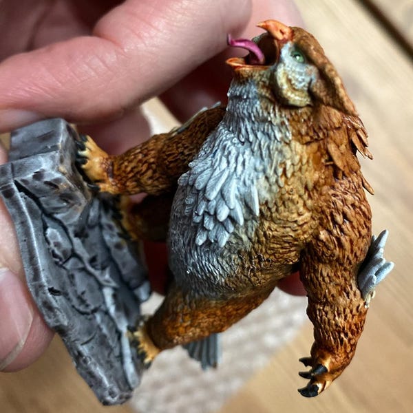 Orc Orog / Half-orc Fighter Barbarian DND Resin 28mm Scale Dungeons ...