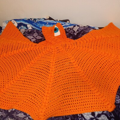 Batwing Crochet Dragon Wing Shawl PATTERN PDF Lace Weight Shawl Lacey ...