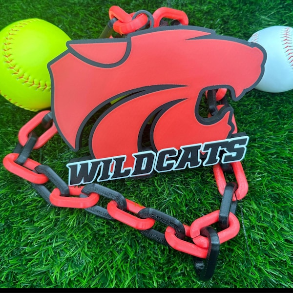Custom 3D Printed Turnover Oversized Sports Chains - Etsy