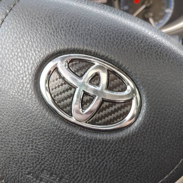 Toyota Steering Wheel Emblem Badge 3M Vinly Decal Sticker Wrap - Etsy