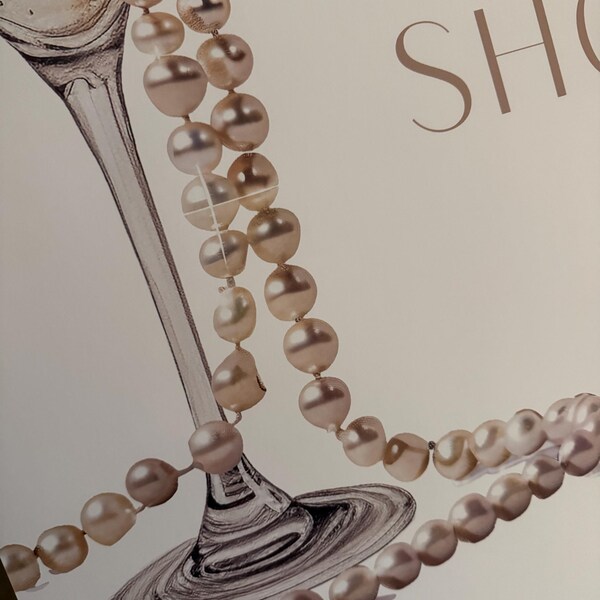 Pearls and Prosecco Bridal Shower Sign, Custom Bridal Shower Welcome ...