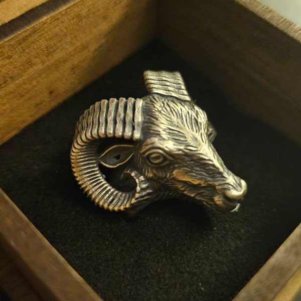 The Seal of Solomon Ring, 925 Sterling Silver Men's Ring, Handmade Ring ...