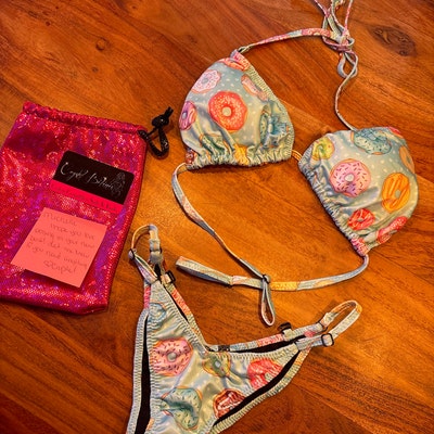 Custom Men's Bodybuilding Posing Trunks Yellow NPC, IFBB, OCB ...