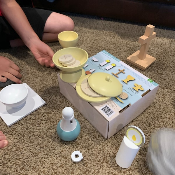 Wooden Mass Kit Playset - Etsy