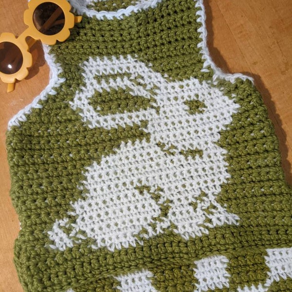 Bunny Sweater Crochet Pattern - Etsy