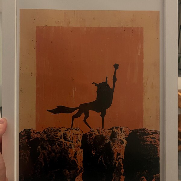 Fantastic Mr. Fox's "good Luck Out There" - 12x18 Signed and Dated Art ...