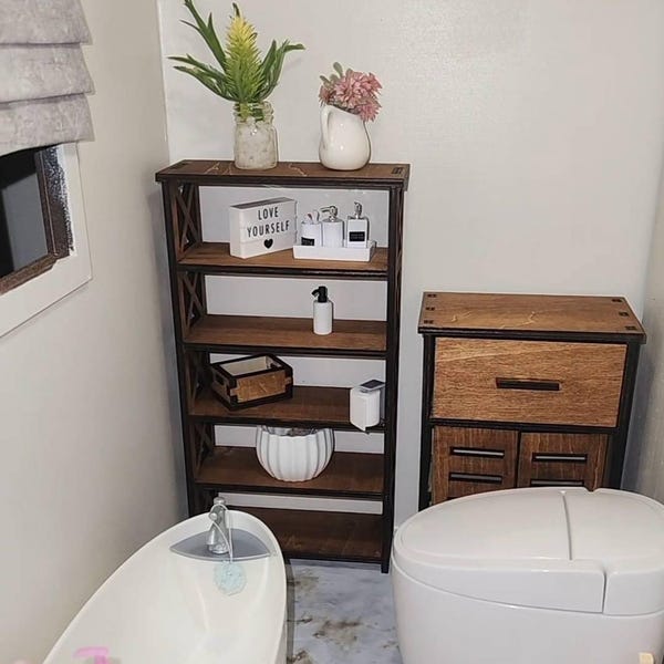 1/4 Scale BJD Dollhouse Room Box – Customizable Diorama for Doll ...