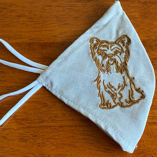 Yorkshire Terrier Dog Yorkie Embroidery Design Instant Download - Etsy