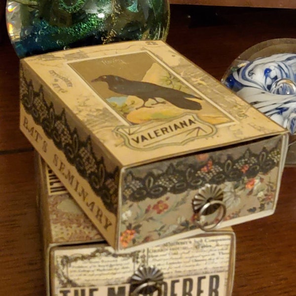 HALLOWEEN MEGA Matchbox Minis, Digital Matchbox Kit, Printable Gift ...