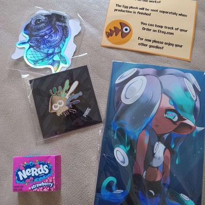 Splatoon ARO Pins Squid Octo - Etsy