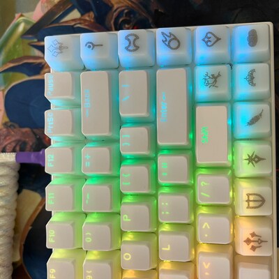 FFXIV Keycap Set, Final Fantasy Jobs Symbols - Etsy