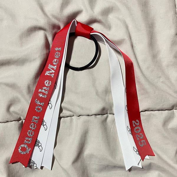 Custom Soccer Ribbons, Custom Team Ribbons With Names, Ponytail Hair ...