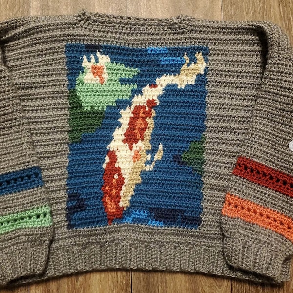 Crochet Pattern - Koi Pond Pullover Oversized Sweater, Beautiful, Cozy ...
