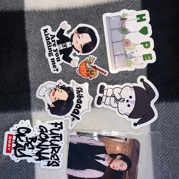 Yoongi Shibal DDAY Concert Vinyl Waterpoof Sticker | Suga Agustd ...