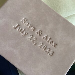 Personalized Wedding Album Ring Binder Photo Album Slip in - Etsy