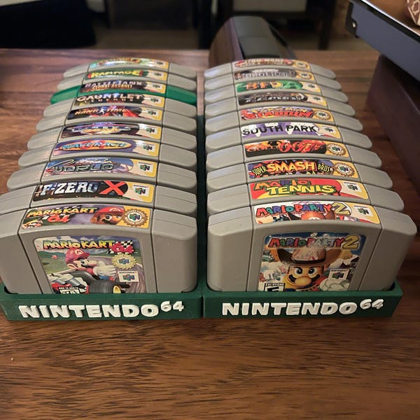 Atari Jaguar Sticker End Labels Set (for All 185 Custom Cartridge Game ...