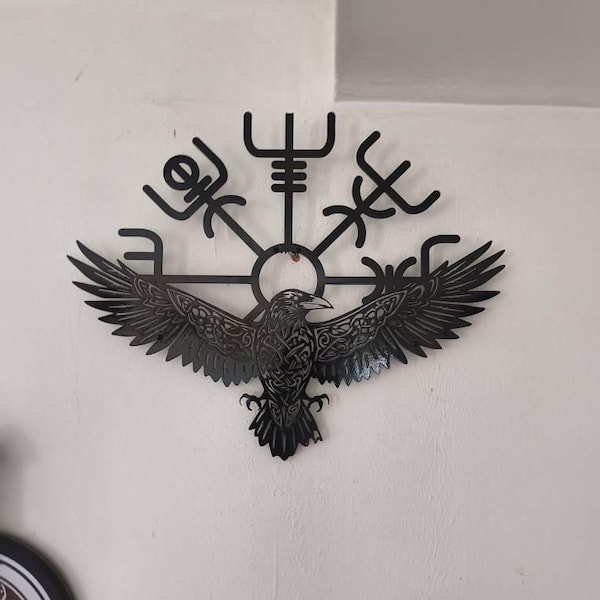 Just Breathe Sanskrit Symbol Metal Wall Decor, Yoga Wall Art ...