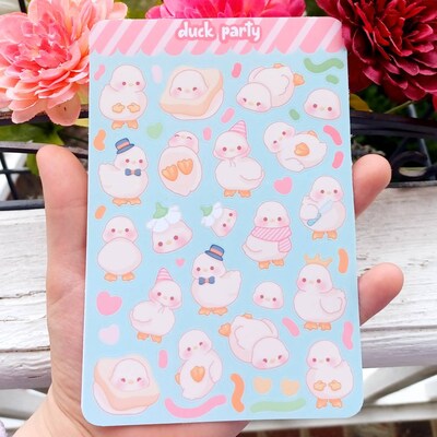 Sunflower Picnic Sticker Sheet - Etsy