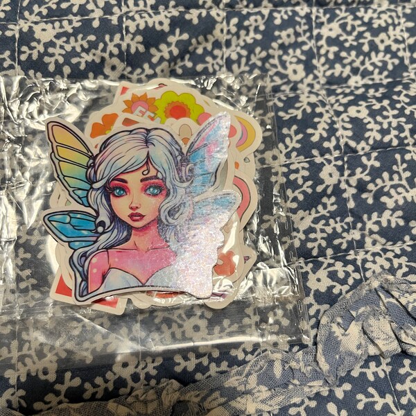 Holographic Native American Chief Sticker, Stickers for Laptop ...