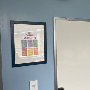 Zones of Regulation Mood Meter Digital Poster Print Feelings ...