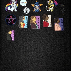 Inspire Carrie Fisher She Series Pin - Etsy