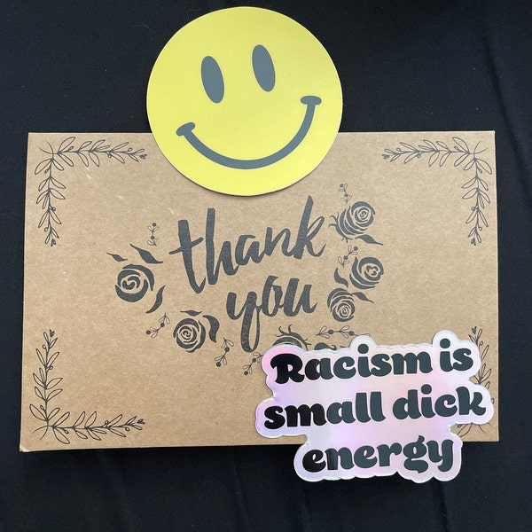 Holographic Anti Racism Sticker - Etsy