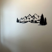 Single Sitka Metal Tree Wall Art Tree Art Metal Art - Etsy Canada