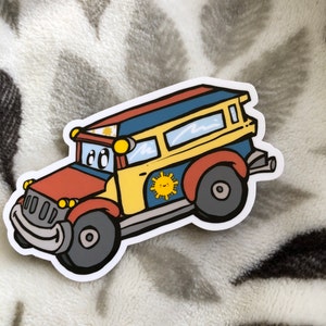 Filipino Stickers Pinoy Stickers, Carabao, Jeepney, Sarimanok, Filipino ...