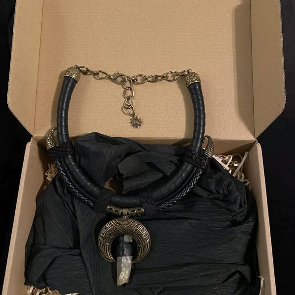 Slavic Raven Medicine - Crovus Amulet - Antler Bird Skull Shamanic ...