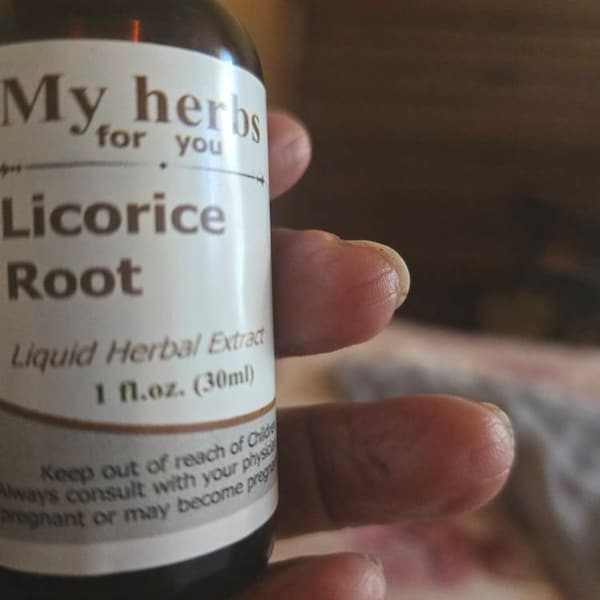 Licorice Root Tincture (organic Dry Root) - Etsy