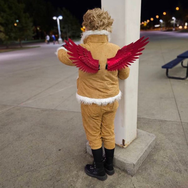 Red Wings DIY Small and Medium Wings PATTERNS and TUTORIAL Cosplay ...