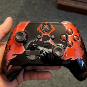 Custom Painted Halo Themed Controller Master Chief for Xbox - Etsy