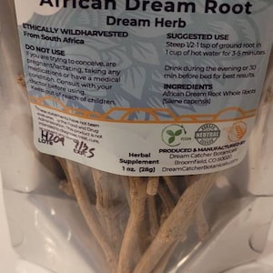 African Dream Root Silene Capensis Ubulawu Xhosa Roots ULTRA DREAM TEA ...