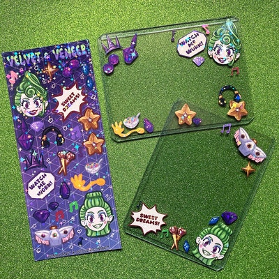 DDR Dance Dance Revolution Holo Deco Sticker Sheet - Etsy