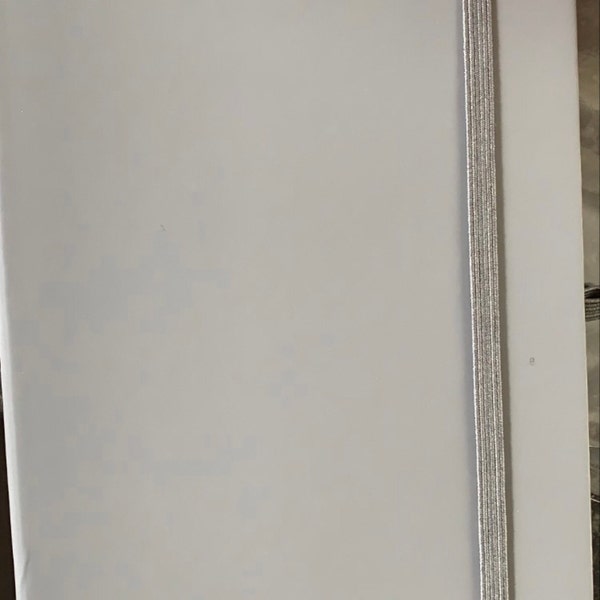 Personalised A5 Notebook, Grey Lined Luxury Journal With Initials ...