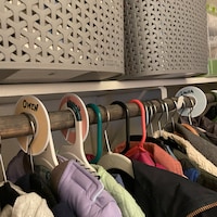 Closet Dividers Your Choice of Rainbow Colors Home Closet Organizers ...